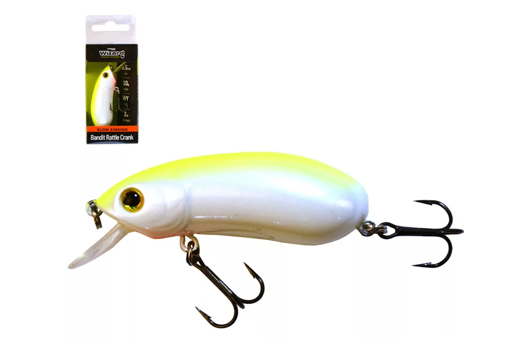 WIZARD BANDIT RATTLE CRANK SLOW-SINKING 2M 5,5CM 10G WY - Ma