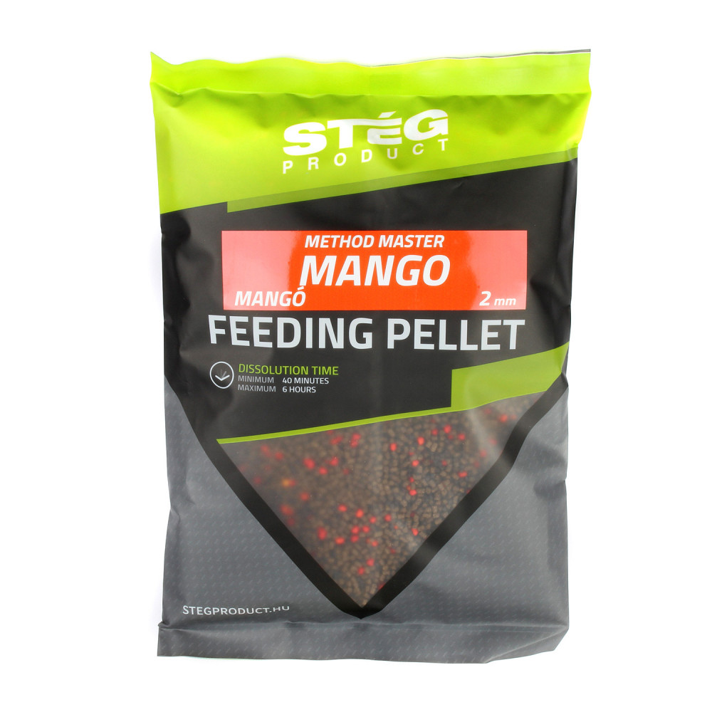 Stég Feeding Pellet 2mm Mango 800g - Marlin Webáruház
